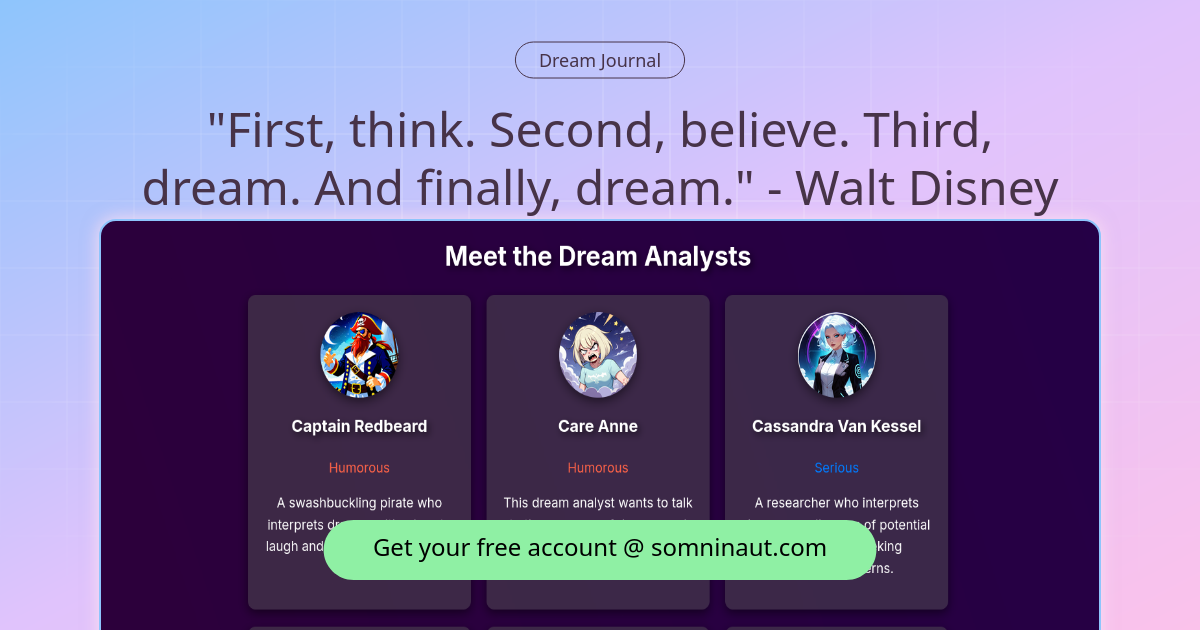 Somninaut - Free Dream Journal & AI-Powered Dream Analysis